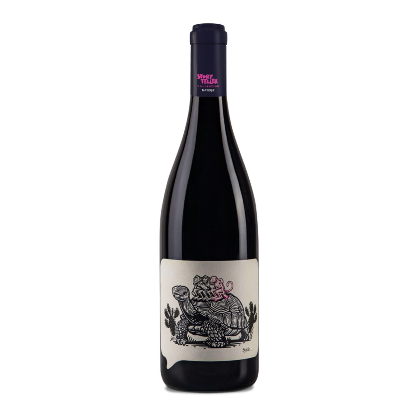 La Vierge 2022 The Giant Tortoise & The Clever Monkey Syrah – Wine ...